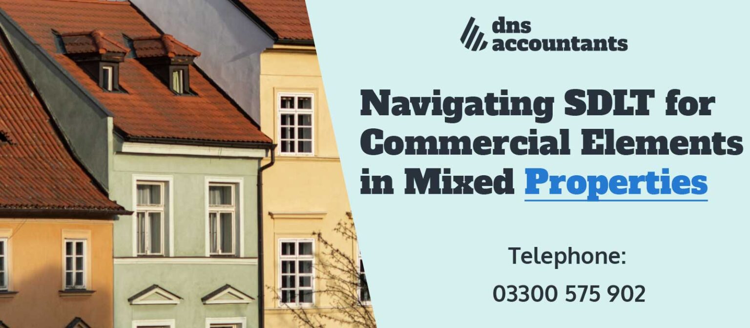 SDLT on Mixed Use Property | Mixed Use Property SDLT & MDR